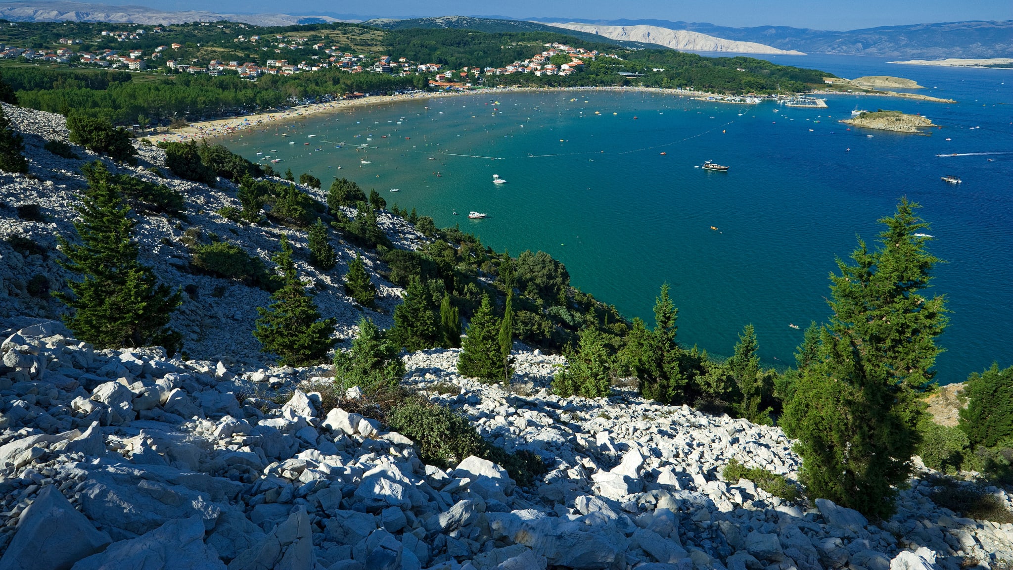 Die 7 besten Strände für Familien auf der Insel Rab