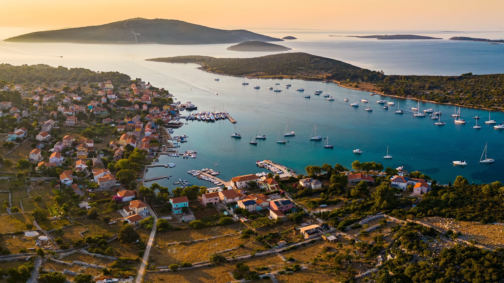 Wunderschone Grote Insel Kroatiens Im Inneren Des Kvarner Ebenbild