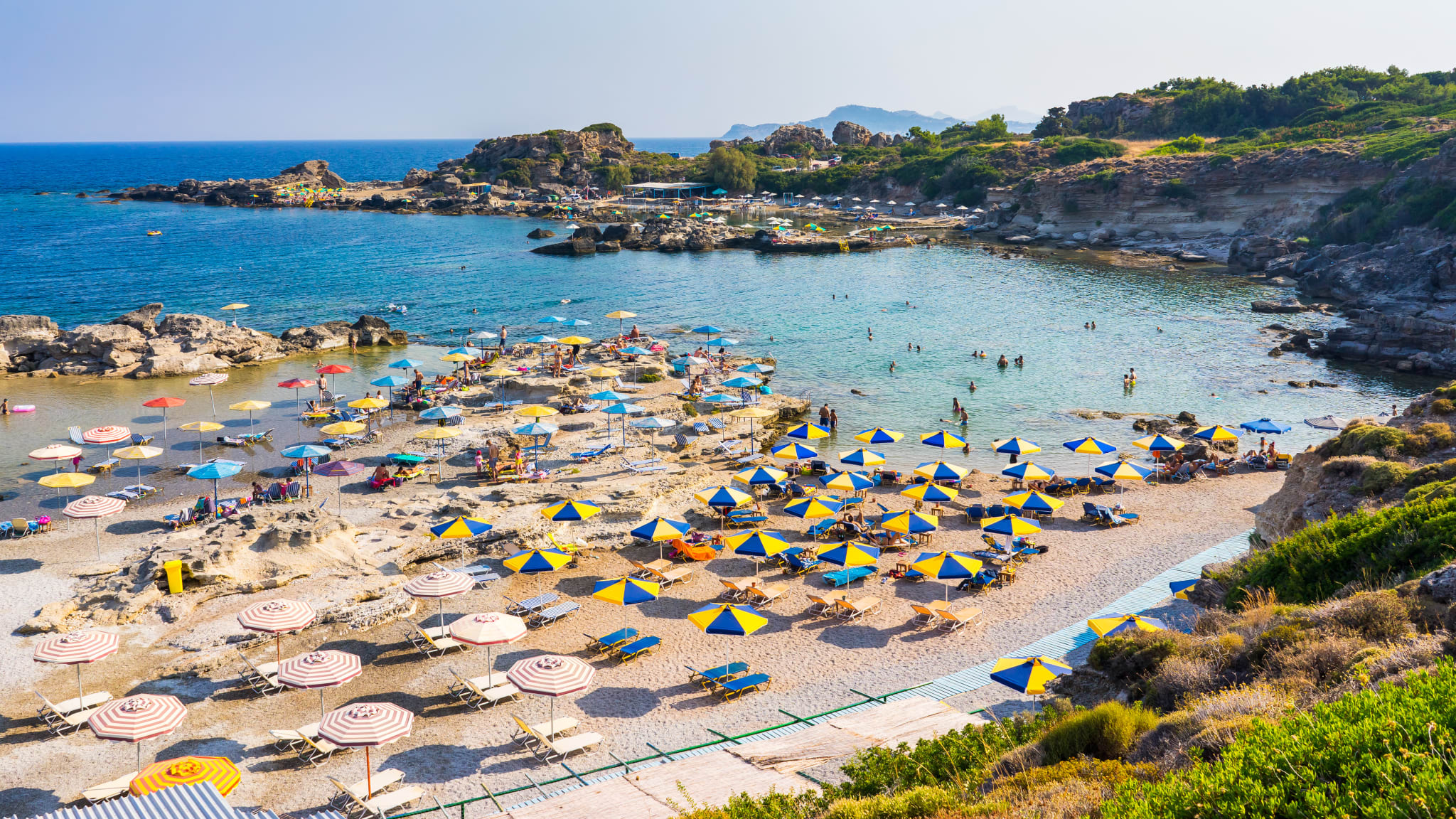 Familienferien: Die 10 besten Strände für Familien auf Rhodos