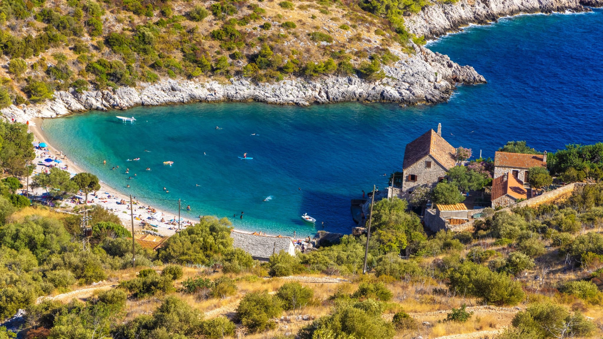 10 schöne Strände in Dalmatien