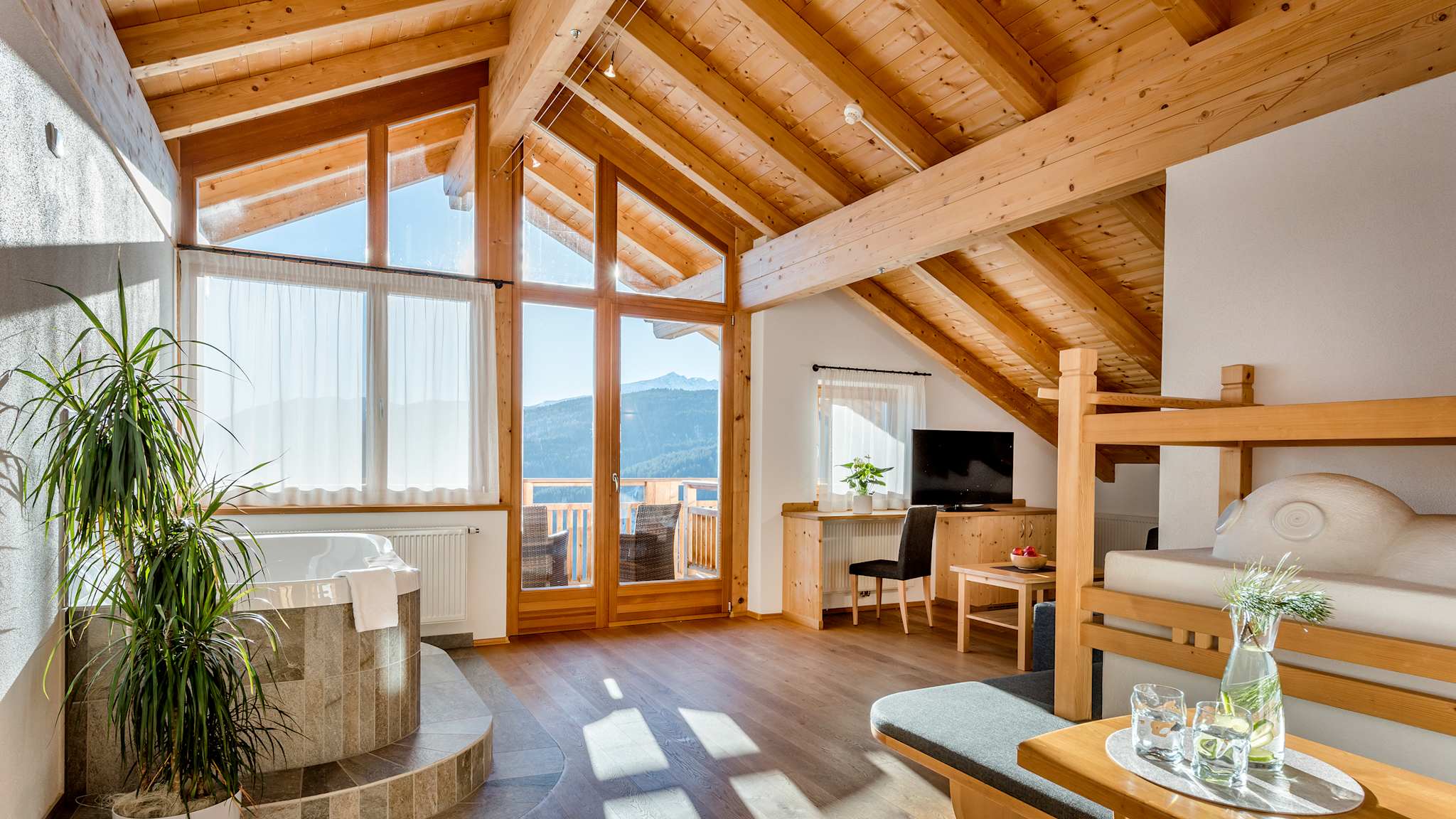 Wellnesshotels mit privatem Whirlpool im Zimmer