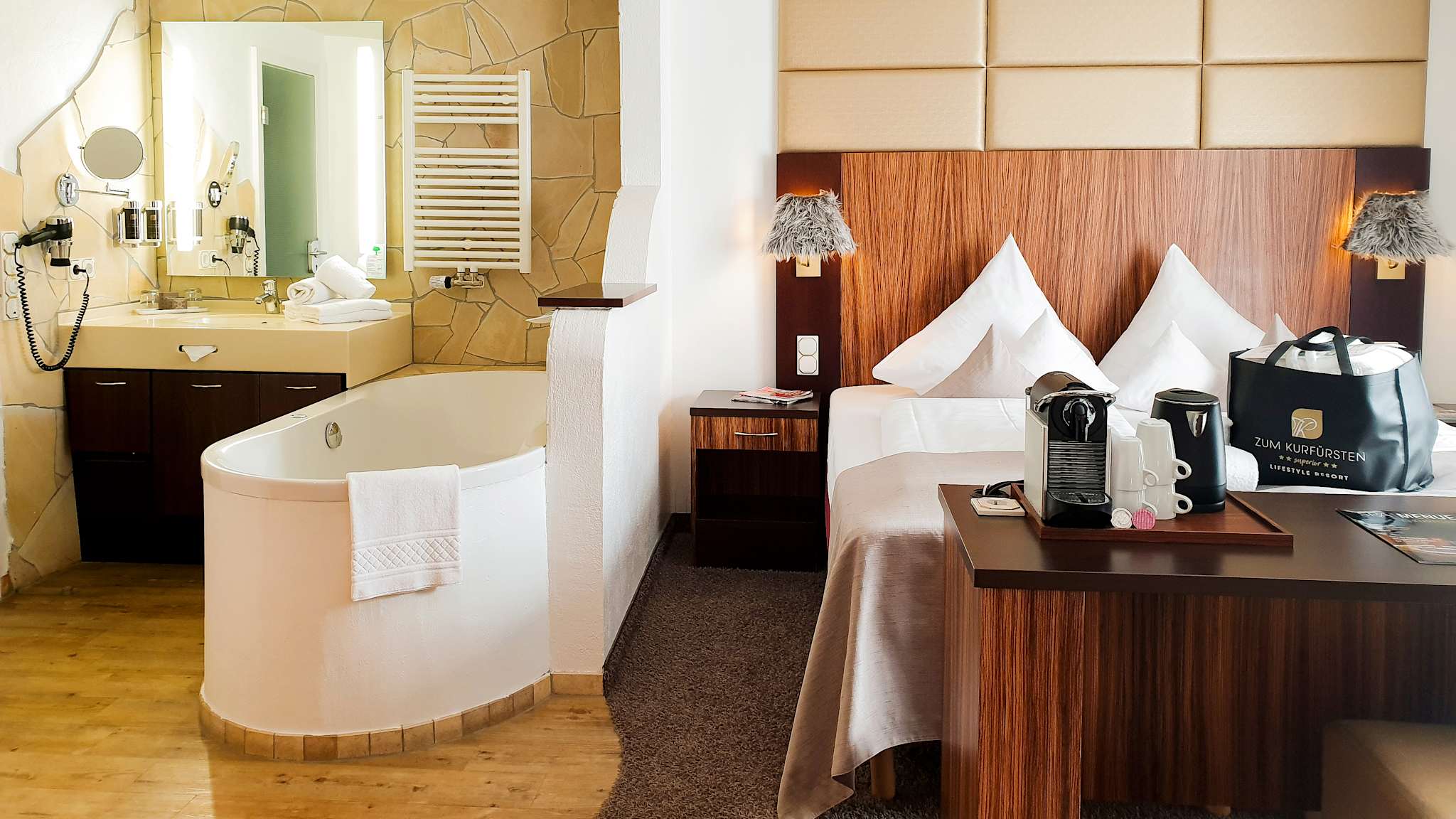 Pure Entspannung zu zweit: Hotels mit privatem Whirlpool im Zimmer