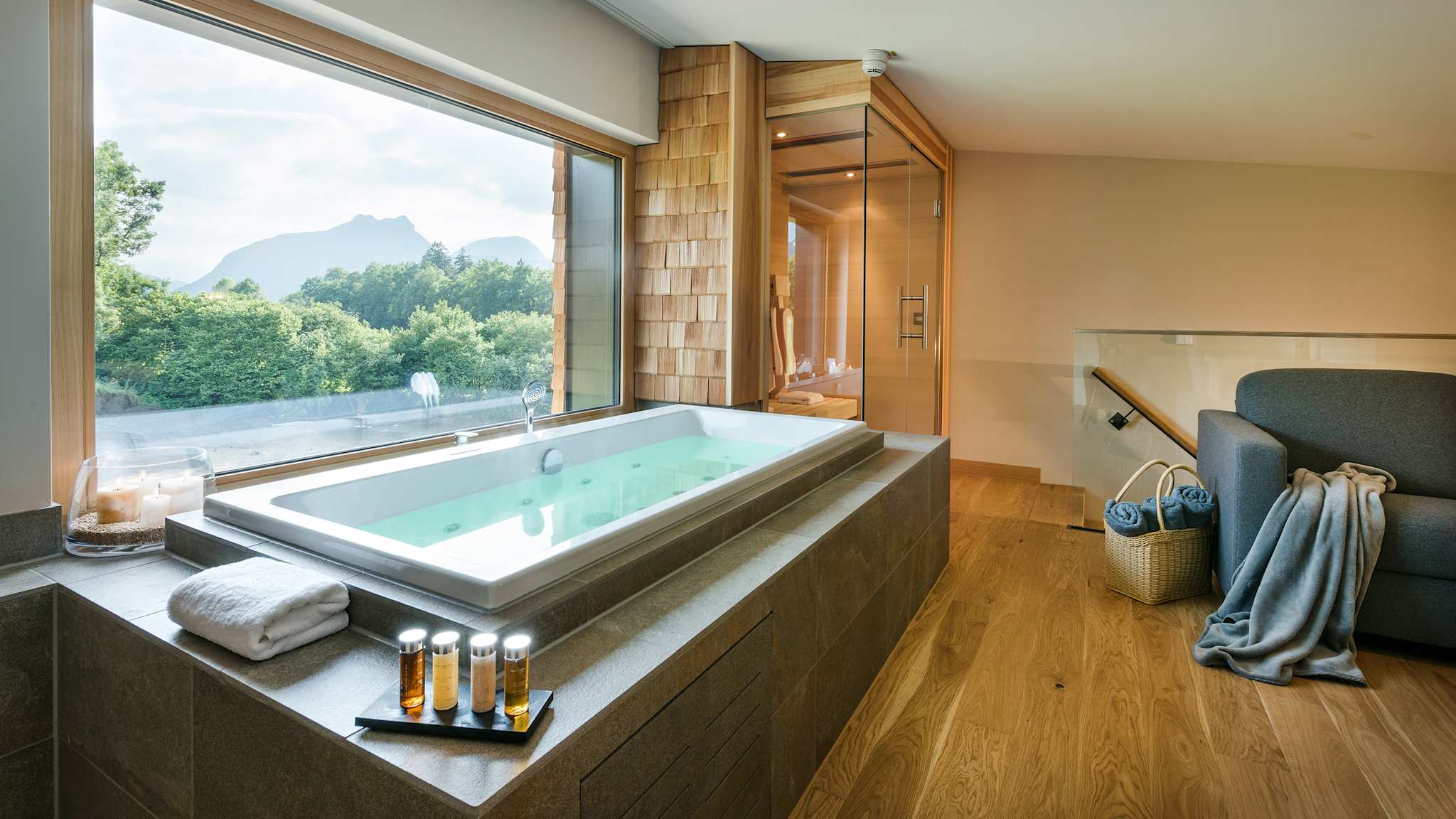 Wellnesshotels mit privatem Whirlpool im Zimmer