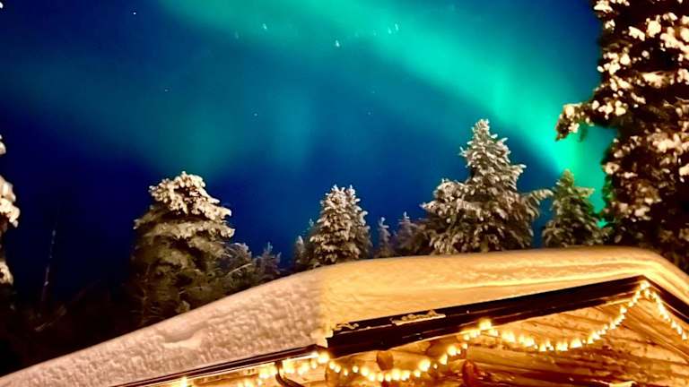 Arctic Lodges Ski-in Studio - Lapland Villas Slopes, ski trails ...