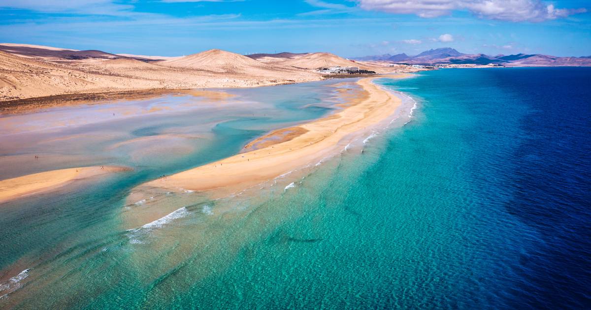 Playa de Sotavento de Jandía – Strand auf Fuerteventura. Mit Video
