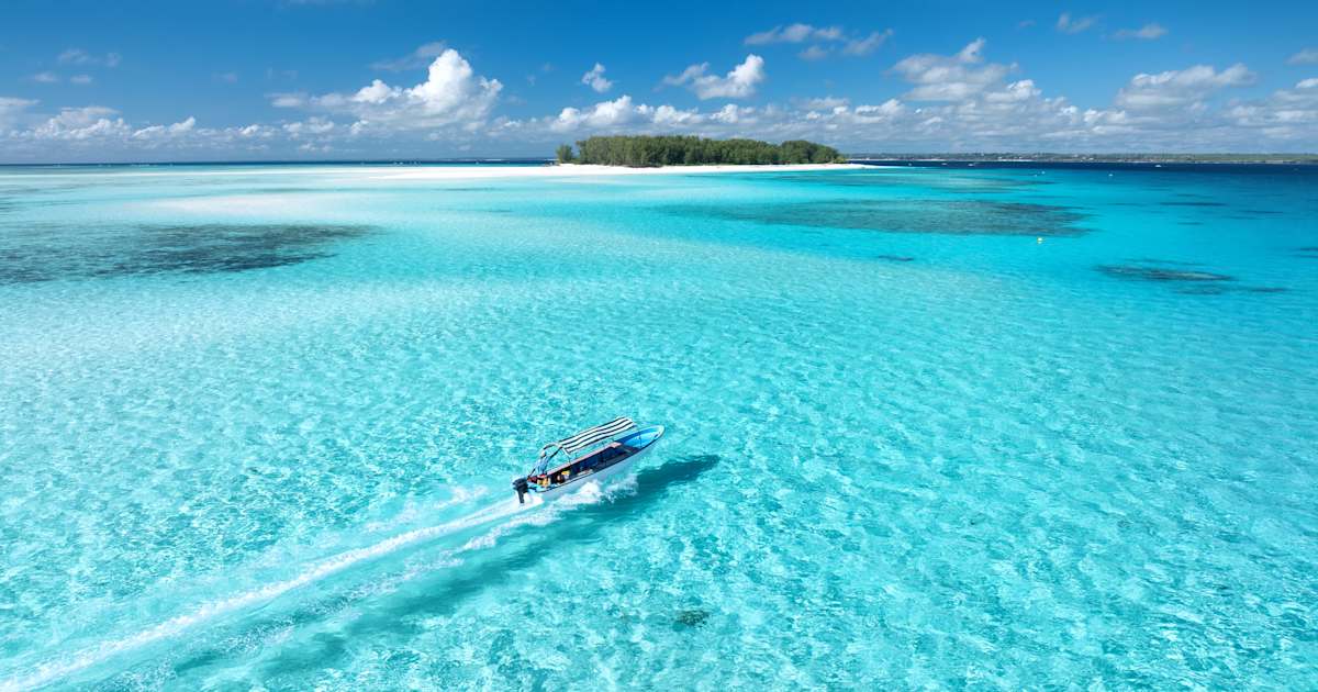 7 Spots mit glasklarem Meerwasser