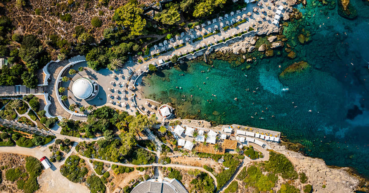 Einfach einzigartig: Der Strand Kallithea Springs | Rhodos
