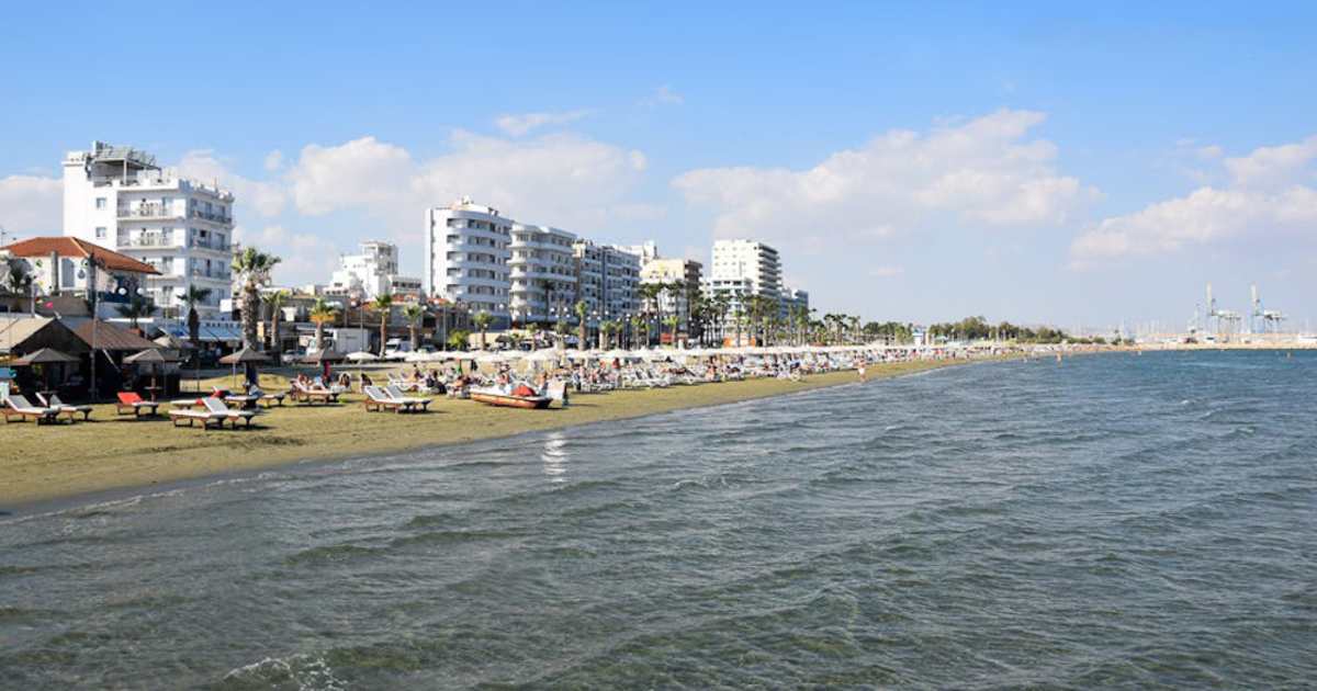 Finikoudes Beach: Strand auf Zypern