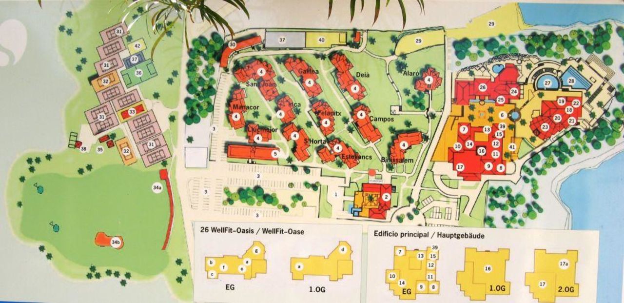 "unterwegs im Club" ROBINSON CLUB CALA SERENA (Cala Ferrera ...