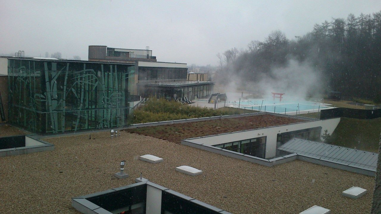 "Blick auf die Therme" Linsberg Asia Hotel & Spa (Bad Erlach ...