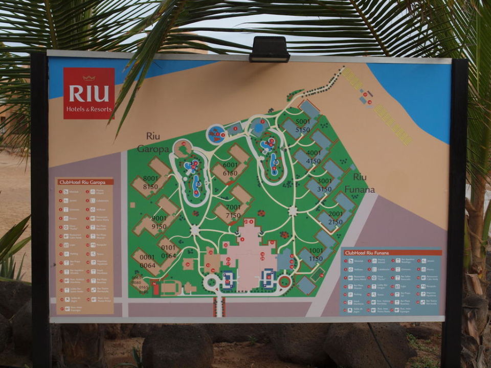 "Lageplan" Hotel Riu Funana (Santa Maria) • HolidayCheck (Sal ...