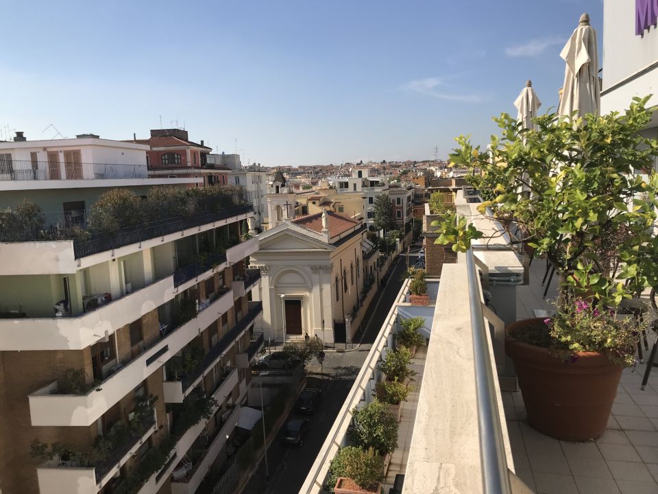 "Ausblick" Mercure Hotel Roma Corso Trieste (Rom) • HolidayCheck ...