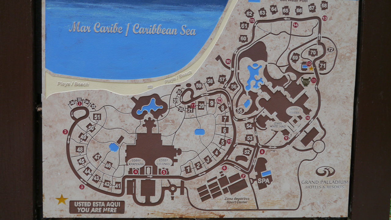 "Übersichtskarte" TRS Yucatan Hotel - Adults only (Akumal/Riviera Maya ...