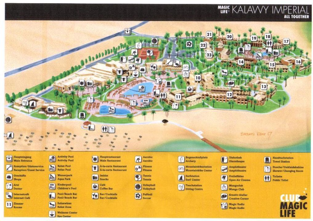 "Lageplan Magic LIfe" TUI MAGIC LIFE Kalawy (Safaga) • HolidayCheck ...