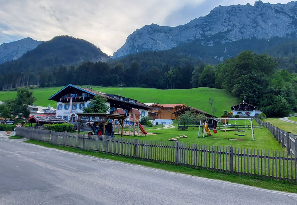 "Außenansicht" Gasthof Alpenhof am Hintersee (Ramsau bei Berchtesgaden ...