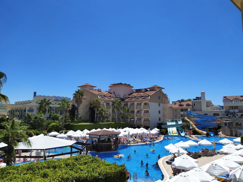 "Pool" Grand Seker Hotel (Evrenseki) • HolidayCheck (Türkische Riviera ...