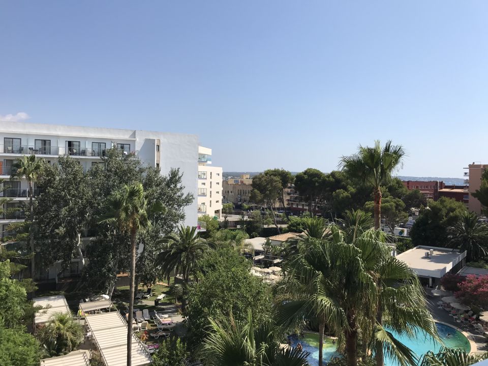 "Ausblick" Hotel Riu Bravo (Platja de Palma / Playa de Palma ...