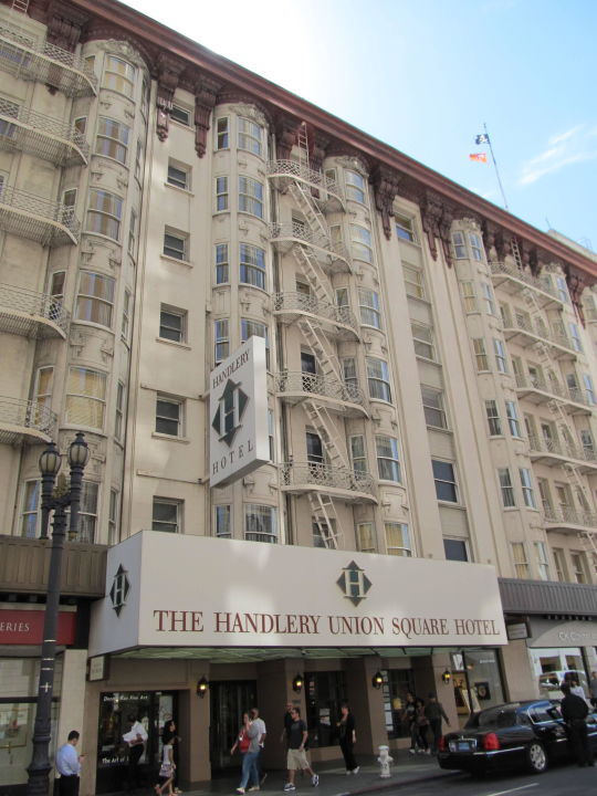 "Außenfassasde " Hotel The Handlery Union Square (San Francisco ...