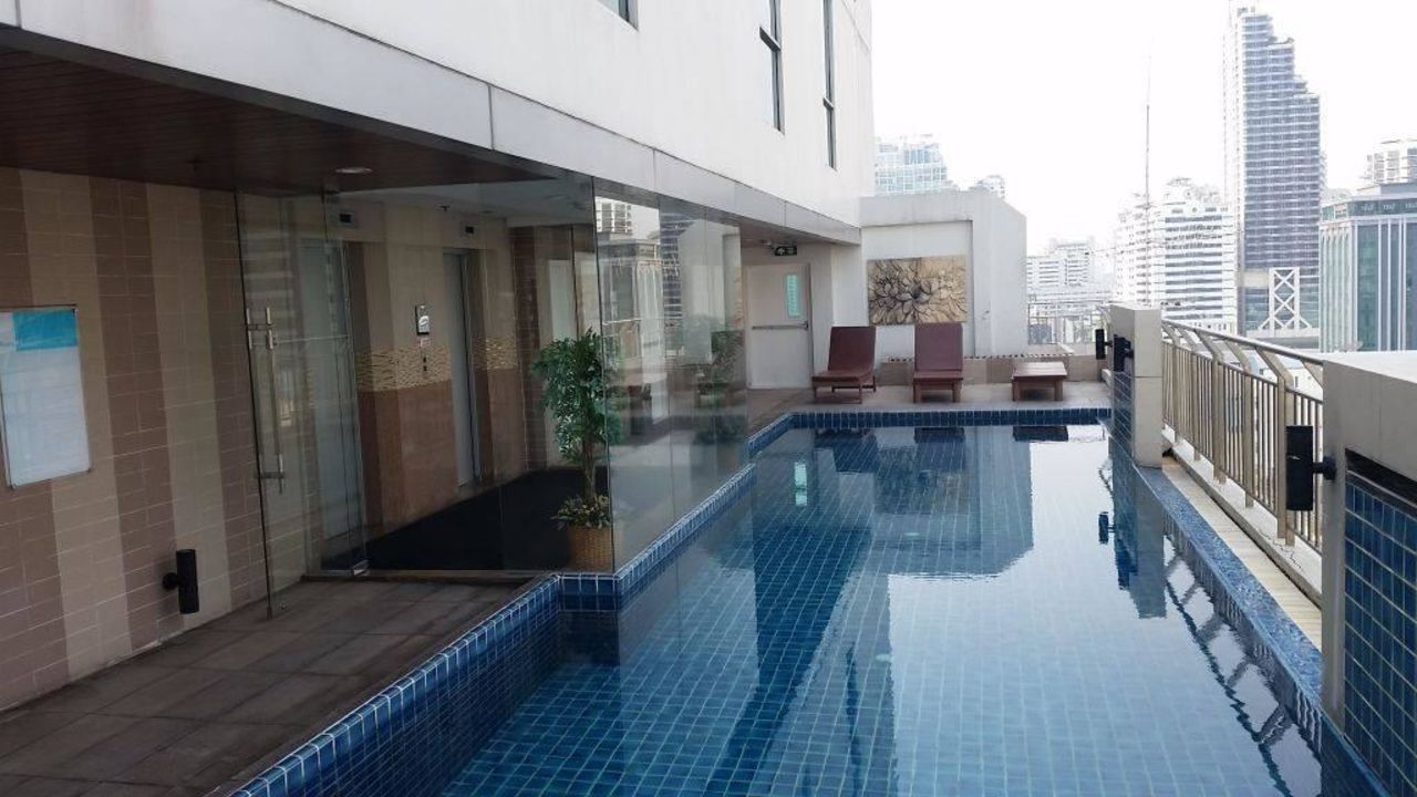 "Kleiner Pool auf dem Dach" Adelphi Suites Hotel (Bangkok ...