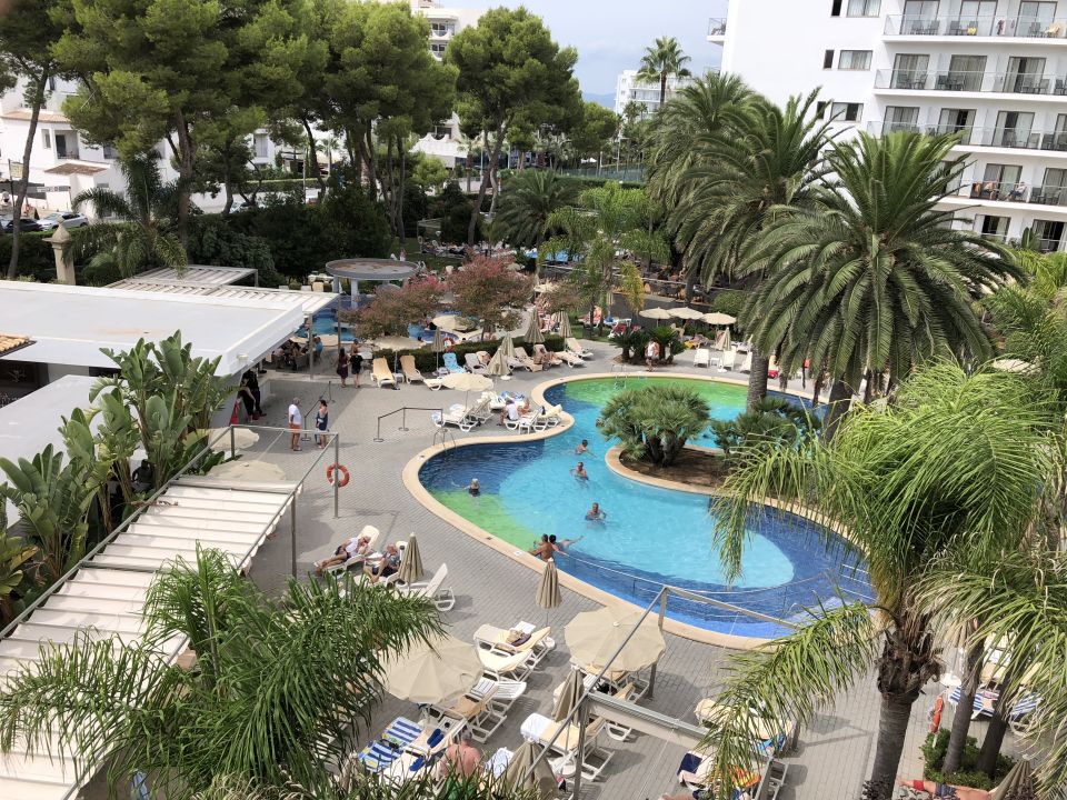 "Ausblick" Hotel Riu Bravo (Platja de Palma / Playa de Palma ...