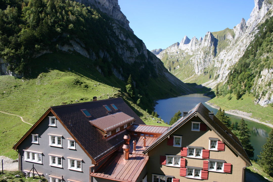 "Berggasthaus Bollenwees am Fählensee" Berggasthaus Bollenwees ...