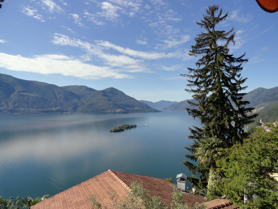 "Insel Brissago im Lago Maggiore" Pension Elisabetta (Ronco Sopra ...
