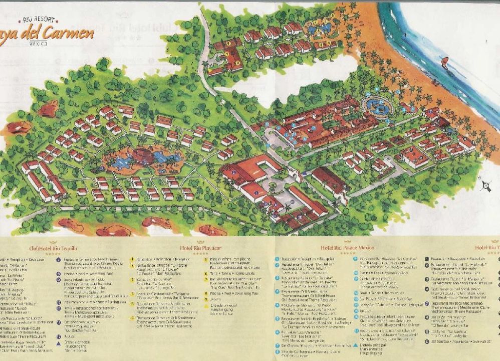 "Riu Hotelanlage" Hotel Riu Palace Mexico (Playa del Carmen / Playacar ...