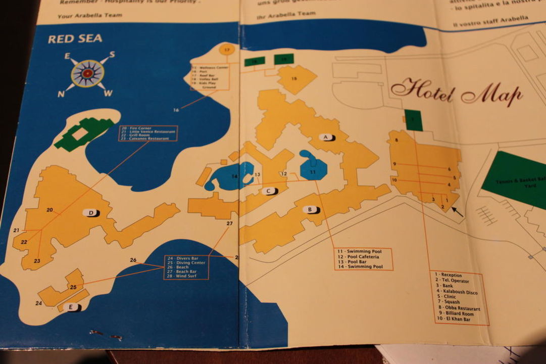 "Hotel Map" Arabella Azur Resort (Hurghada) • HolidayCheck (Hurghada ...