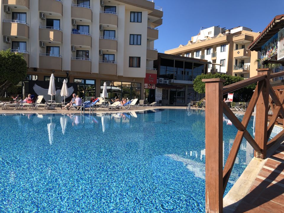 "Pool" Grand Seker Hotel (Evrenseki) • HolidayCheck (Türkische Riviera ...