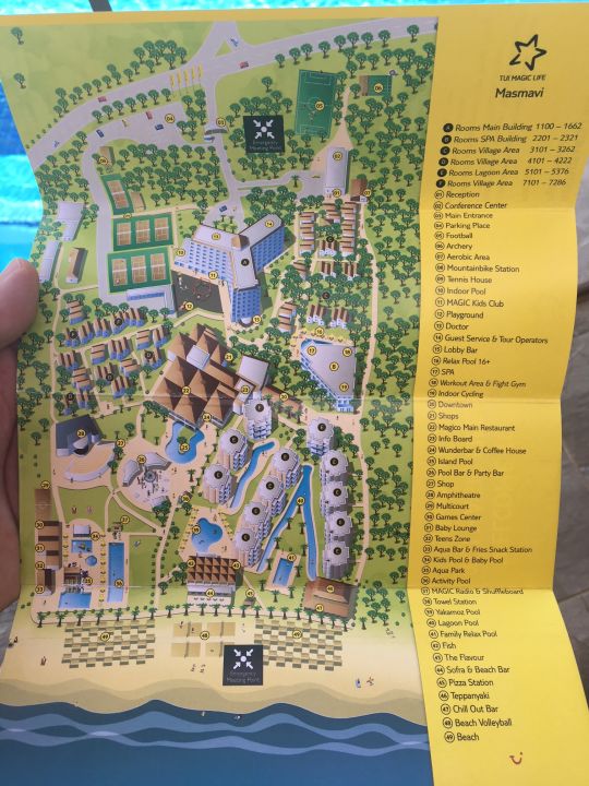 "Übersichtskarte" TUI MAGIC LIFE Masmavi (Belek - Kadriye ...