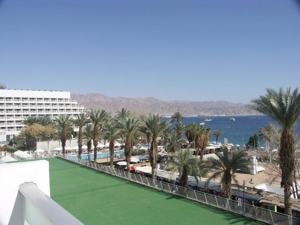 "Aussicht aus Hotel Rimonim: Rotes Meer & Jordanien" Neptune Eilat ...