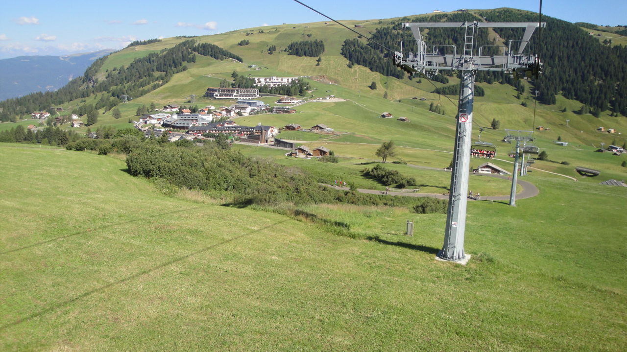 "Blick nach Compatsch" Alpenhotel Panorama (Compatsch) • HolidayCheck ...
