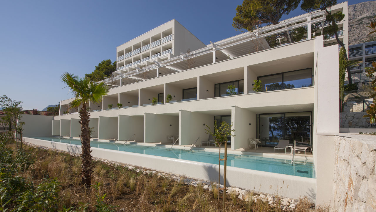 "Pool" Bluesun Hotel Berulia (Brela) • HolidayCheck (Dalmatien | Kroatien)