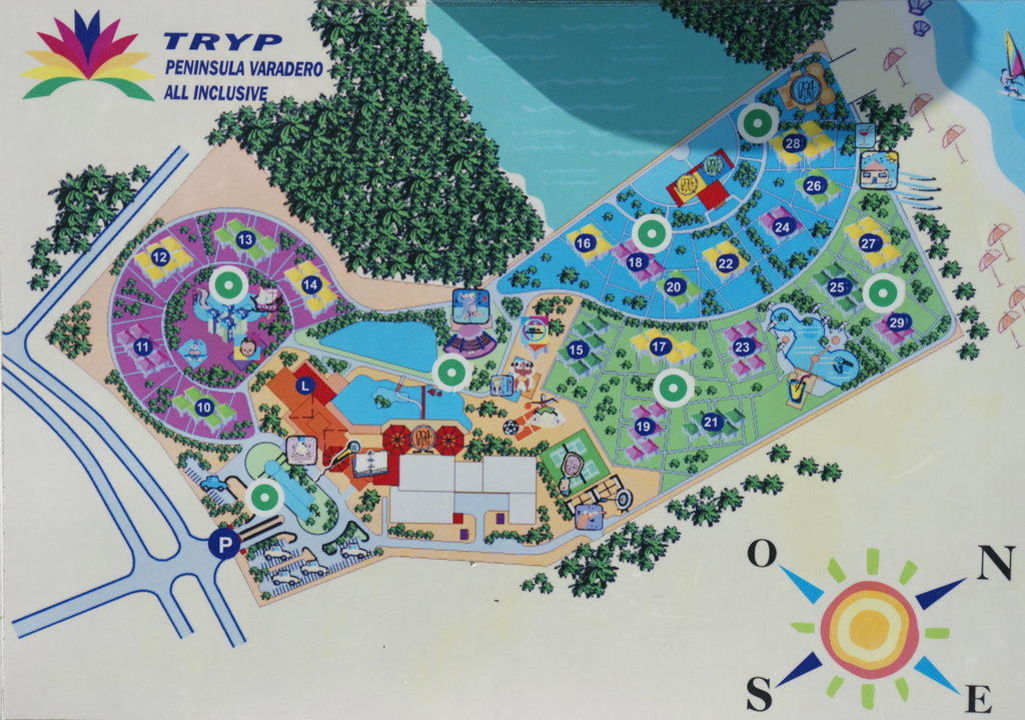 "Lageplan" Meliá Península Varadero (Varadero) • HolidayCheck (Varadero ...