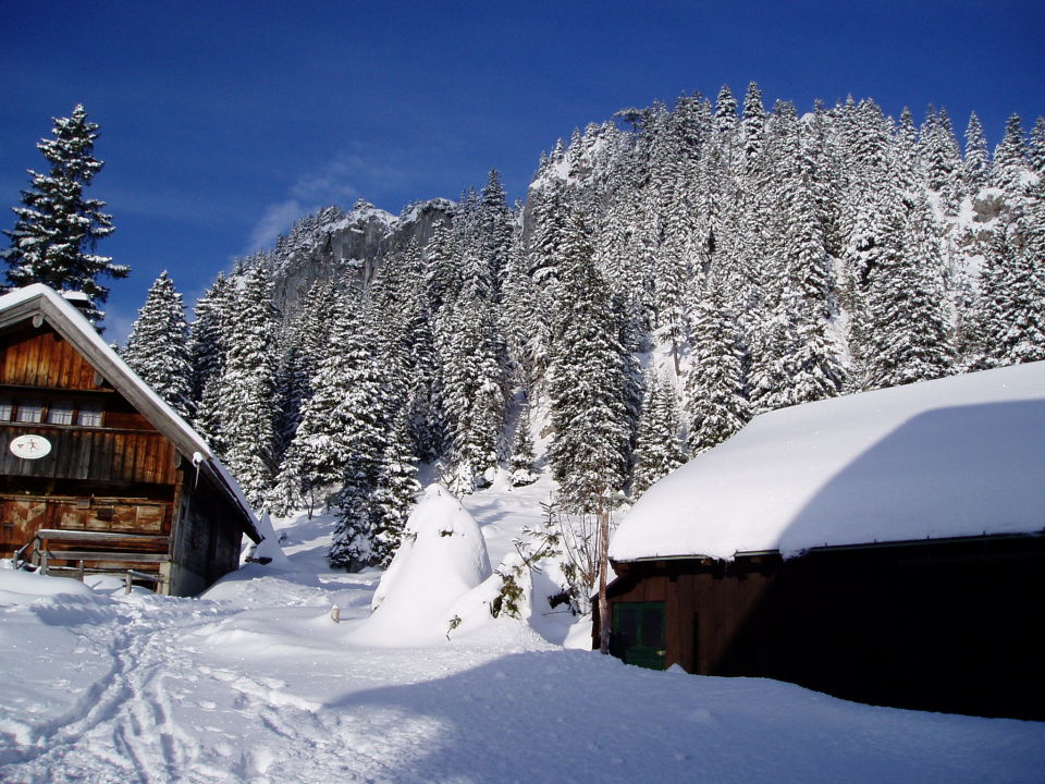 "Außenansicht" Berggasthof Obere Firstalm (Spitzingsee) • HolidayCheck ...