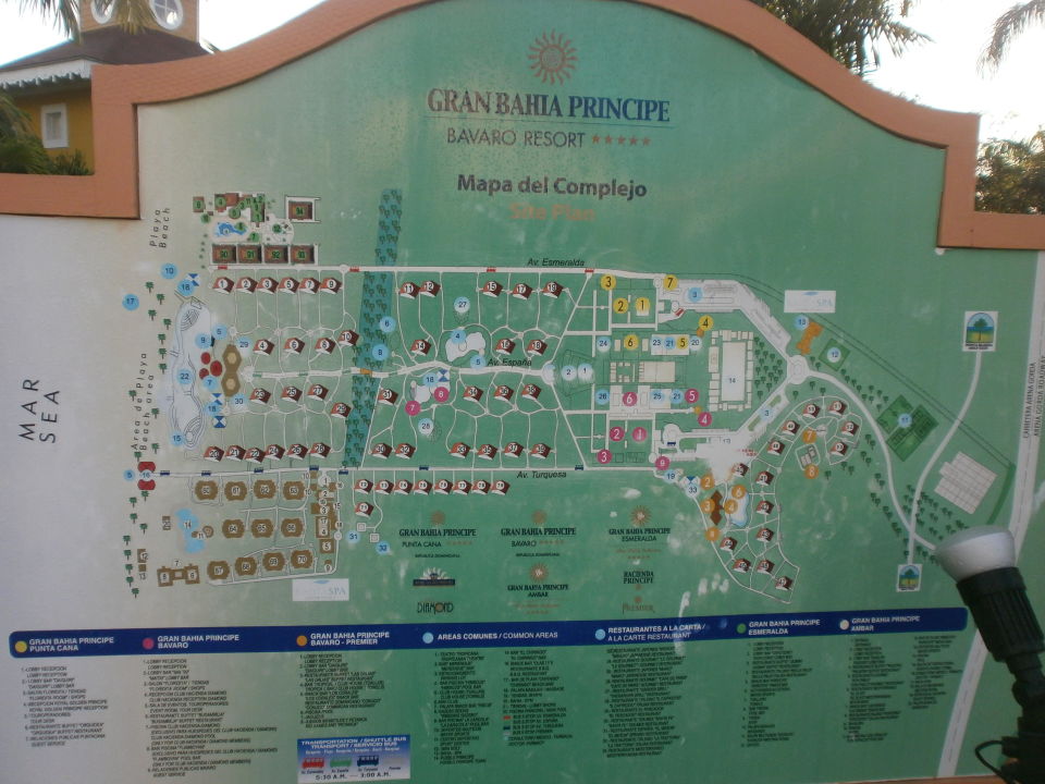 "Lageplan" Bahia Principe Grand Bavaro (Bavaro) • HolidayCheck ...