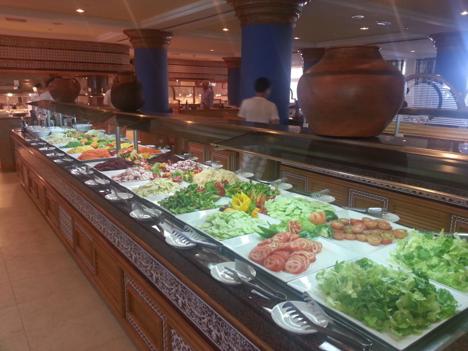"Buffet am Abend" Hotel Riu Palace Tres Islas (Corralejo ...