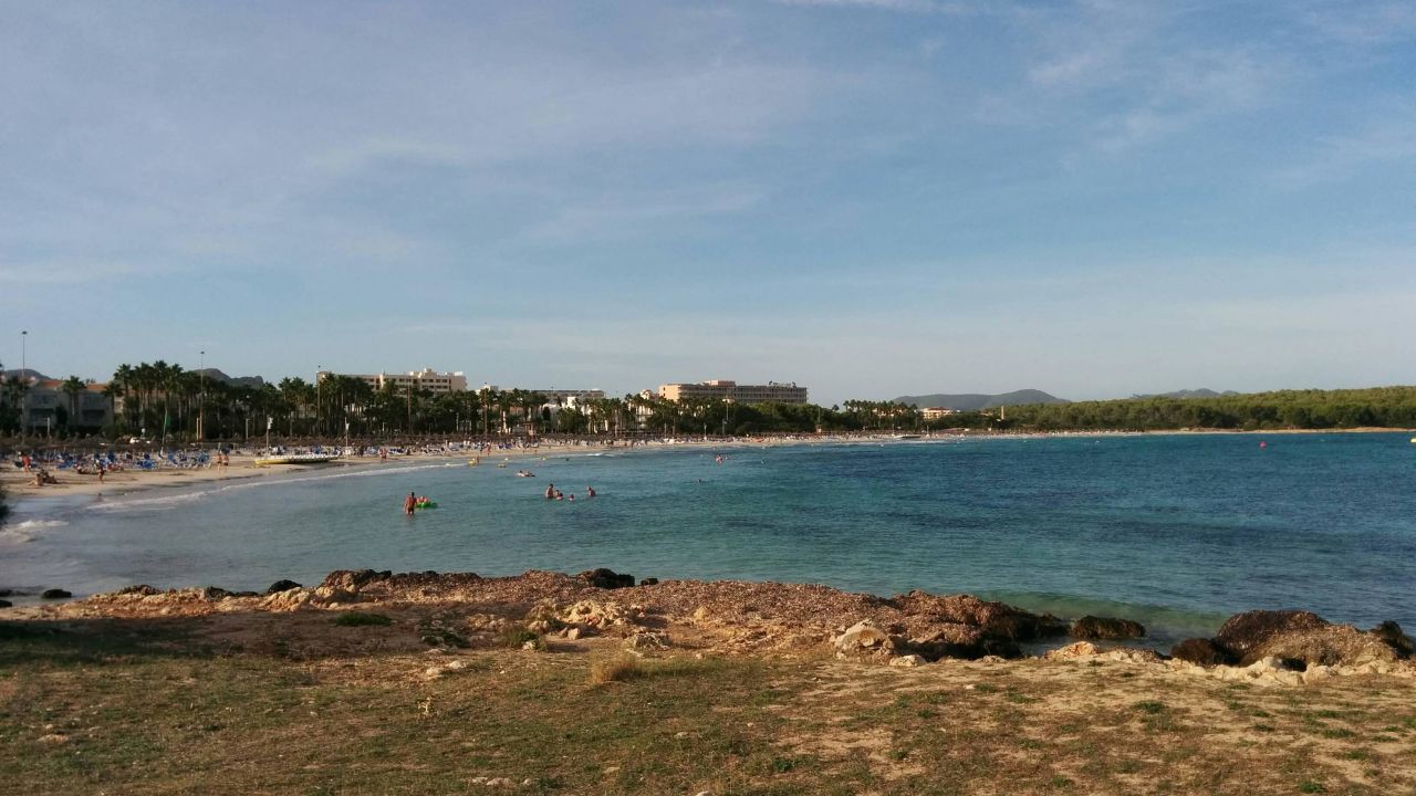 "Sa Coma Strand vom Nachbarort aus gesehen" Protur Vista Badia ...
