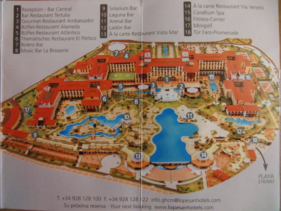 "Übersichtsplan des Hotels" Lopesan Costa Meloneras Resort, Spa ...