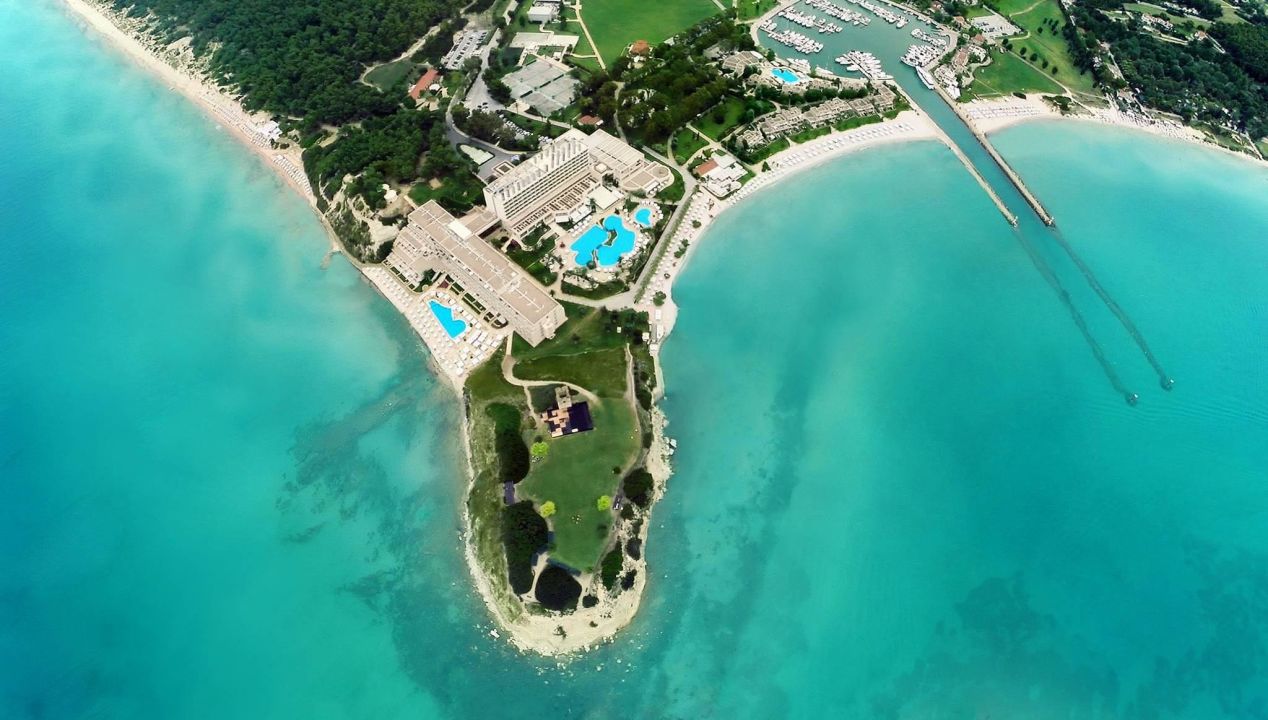"Aerial view" Sani Beach (Cap Sani) • HolidayCheck (Chalkidiki ...