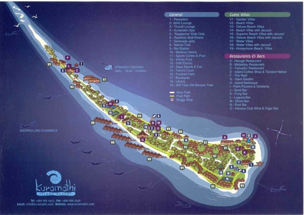 "Inselplan" Kuramathi Maldives (Rasdhoo) • HolidayCheck (Alif Alif ...