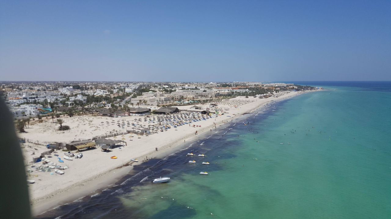 "Fiesta Beach von oben" Hotel Fiesta Beach Djerba (Midoun ...