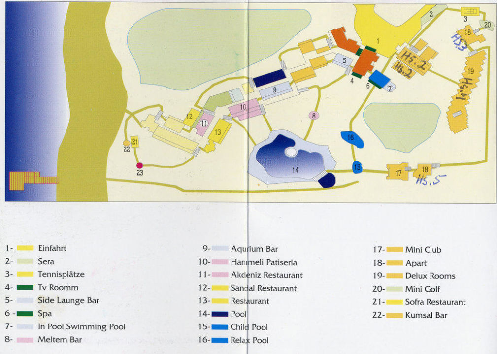 "Lageplan der Hotelanlage" Barut Hemera (Side) • HolidayCheck ...