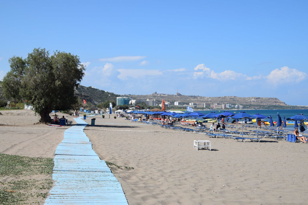 "Öffentlicher Strand direkt am Hotel" Apollo Beach (Faliraki ...