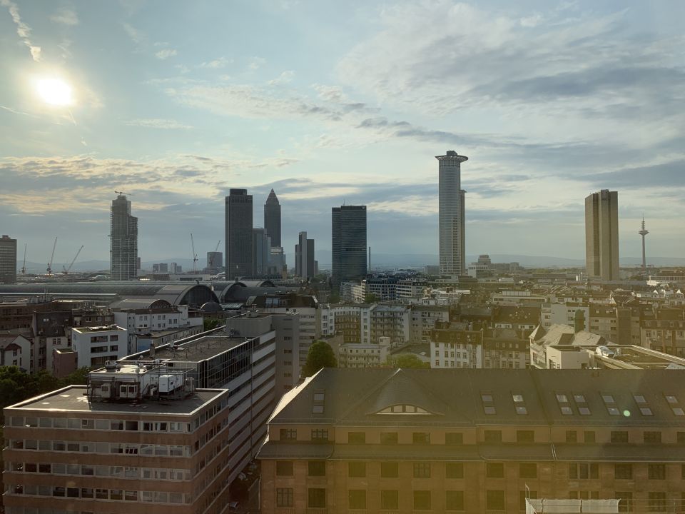 "Ausblick" Scandic Frankfurt Museumsufer (Frankfurt am Main ...