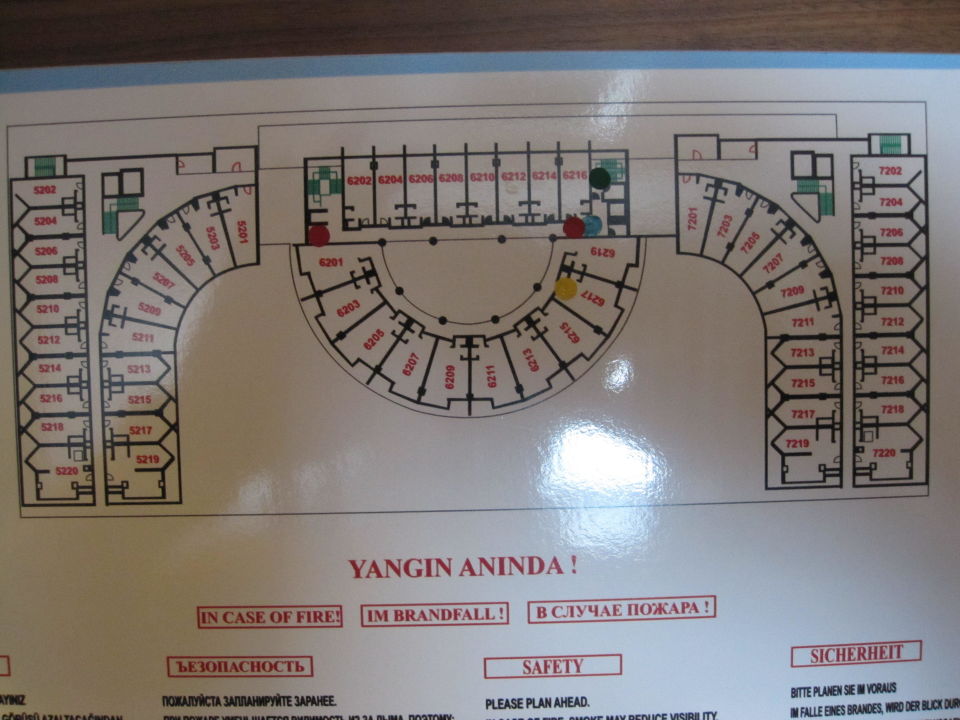 "Zimmerplan" Commodore Elite Suites & Spa - Adults only (Evrenseki ...