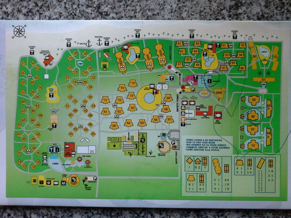 "Lageplan Zimmer 5622" TRS Turquesa Hotel - Adults only (Bavaro ...