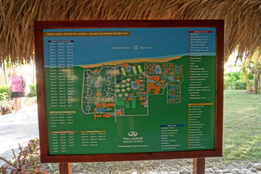 "Plan der Hotel Anlage " TRS Turquesa Hotel - Adults only (Bavaro ...