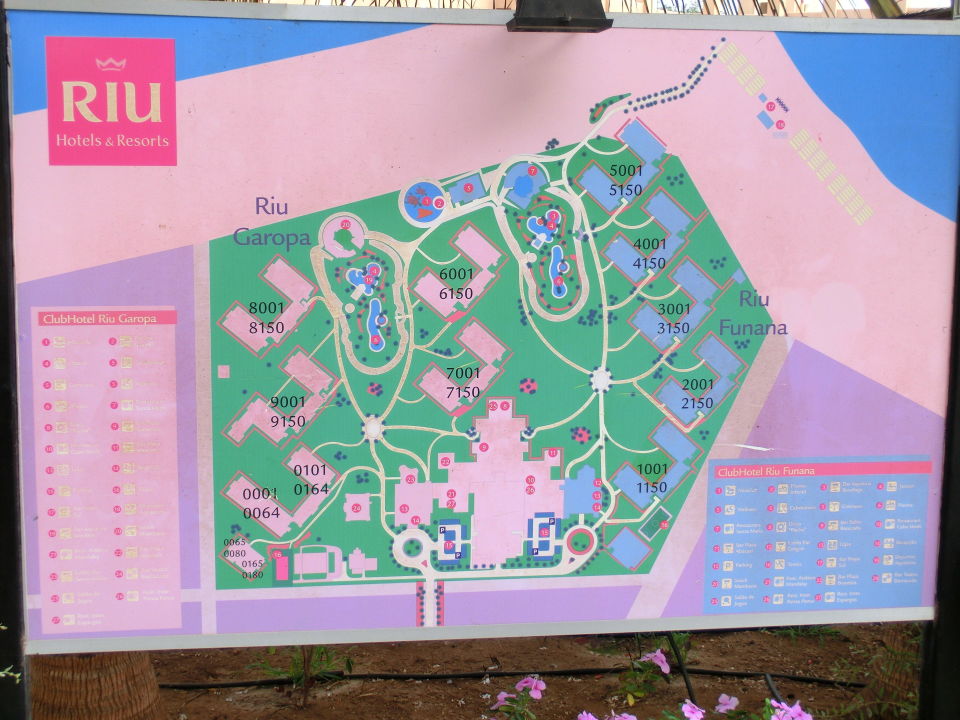 Hotel Riu Palace Santa Maria Map