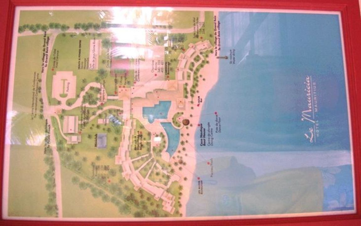 "hotel karte" Mauricia Beachcomber Resort & Spa (Grand Baie ...
